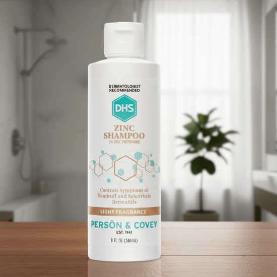 Zinc Pyrithione Shampoo Anti Dandruff & Seborrheic Dermatitis Treatment ...
